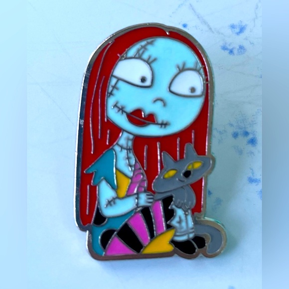 Disney | Accessories | Disney Sally And Cat Pin Nightmare Before ...